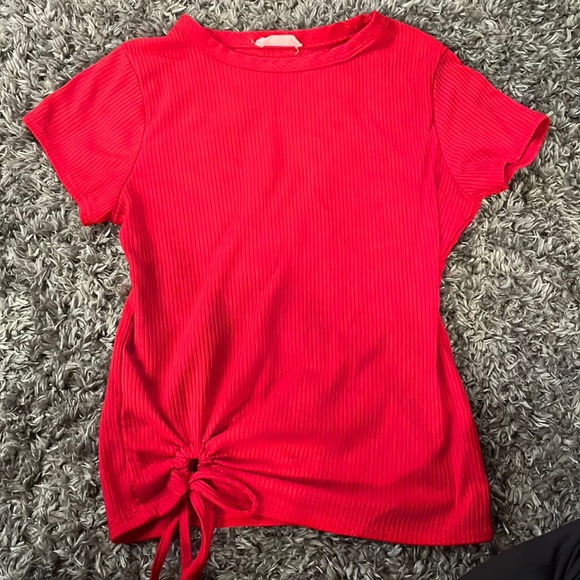 Olivia Rae | Tops | Flattering Red Blouse | Poshmark